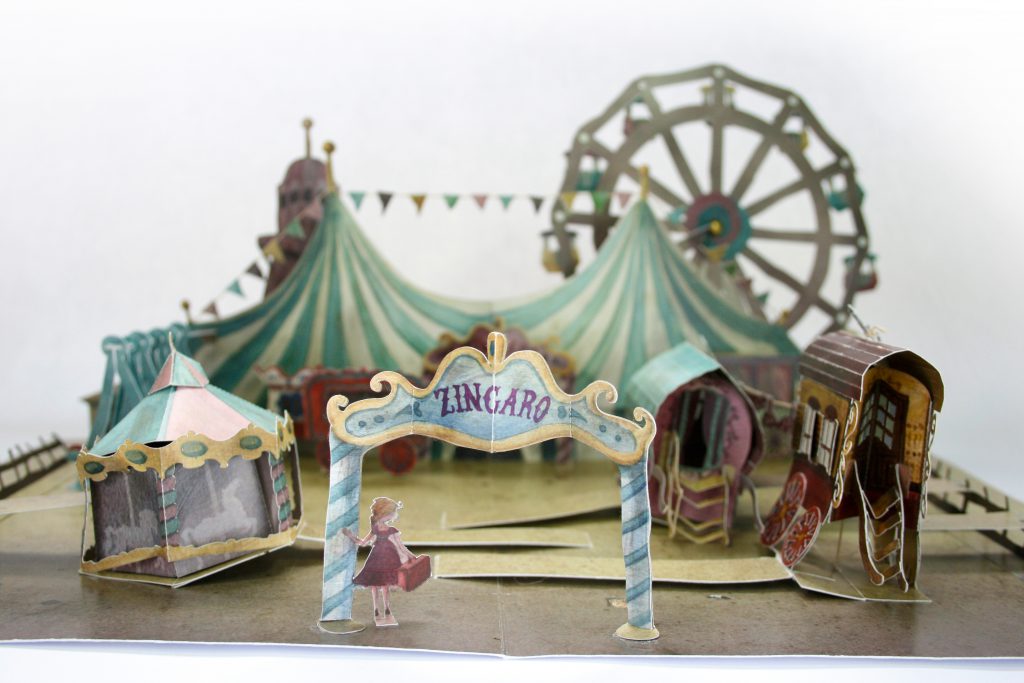 Circus Pop Up Book - faltmanufaktur-Tina Kraus