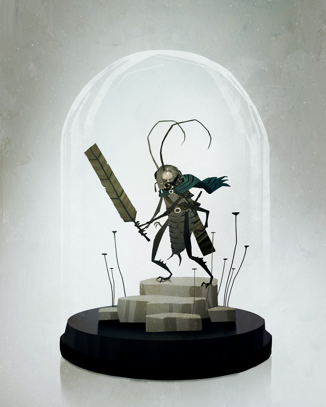 Paper Insect Warrior - faltmanufaktur-Tina Kraus Paper Insects