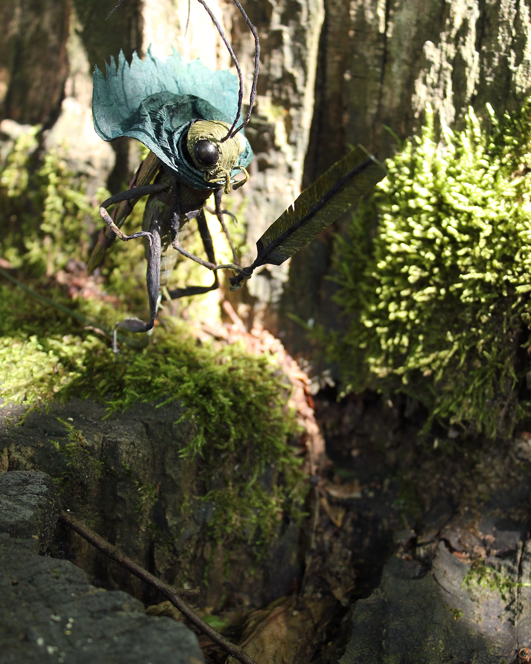 Paper Insect Warrior - faltmanufaktur-Tina Kraus Paper Insects