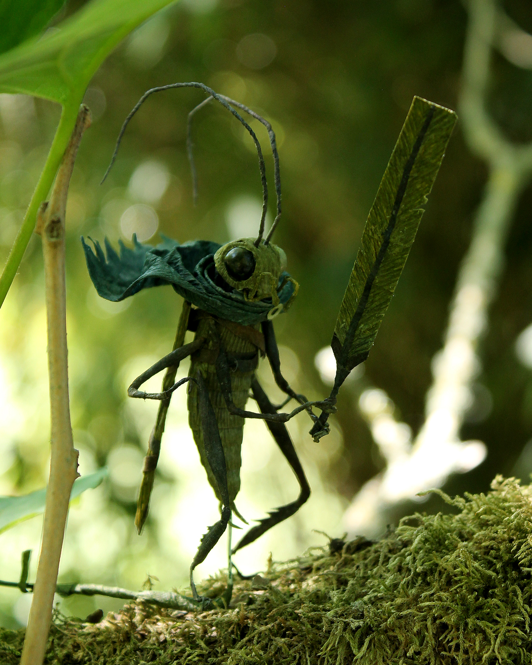 Paper Insect Warrior - faltmanufaktur-Tina Kraus Paper Insects